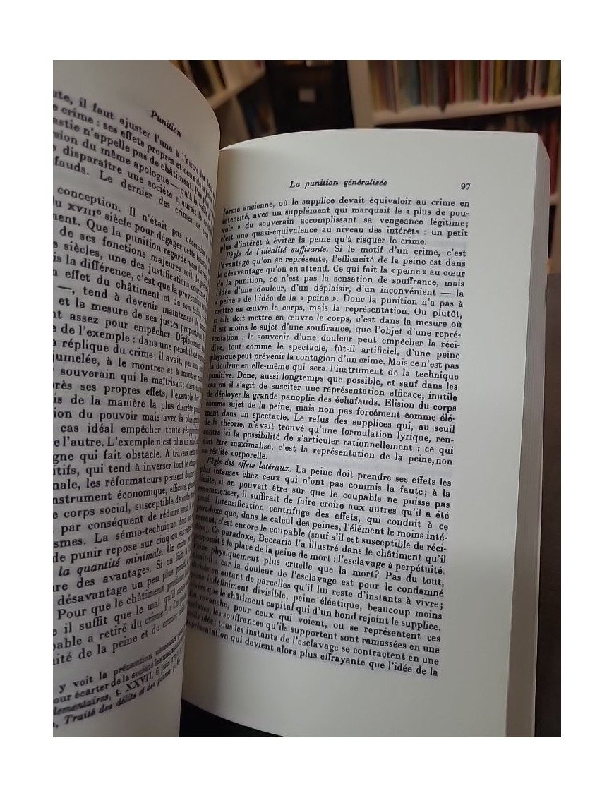 Surveiller et punir - Naissance de la prison de Michel Foucault